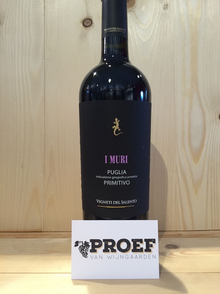 Vigneti del Salento I Muri Primitivo - Rode wijn uit Puglia